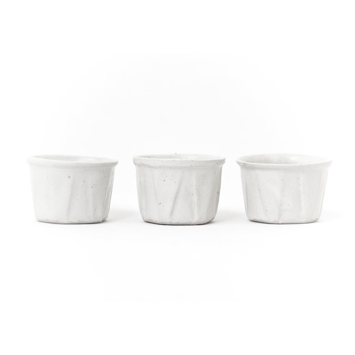 Set of 3 Ceramic Sauce Pots - Small – Young Potters